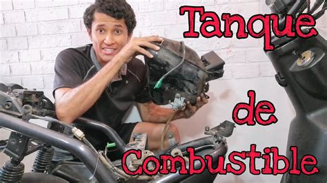 Como Quitar El Tanque De Gasolina De La Moto Bws 125 YouTube