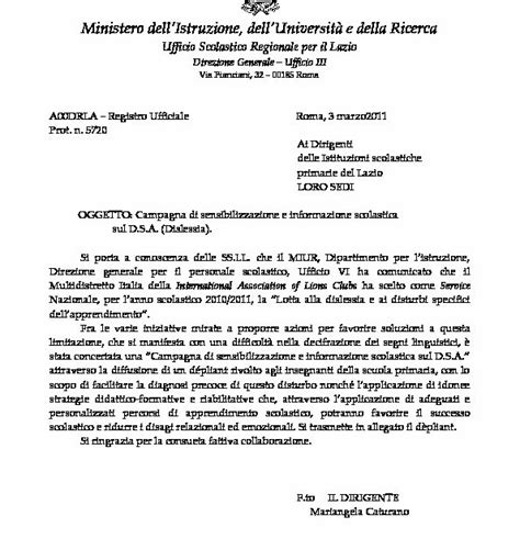 12 USR Lazio Nota USR Prot 5720 Del 03 03 2011 Giunti Scuola
