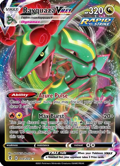 Pokemon Rayquaza VMAX Alternate Art Secret Rare Trilhando Br