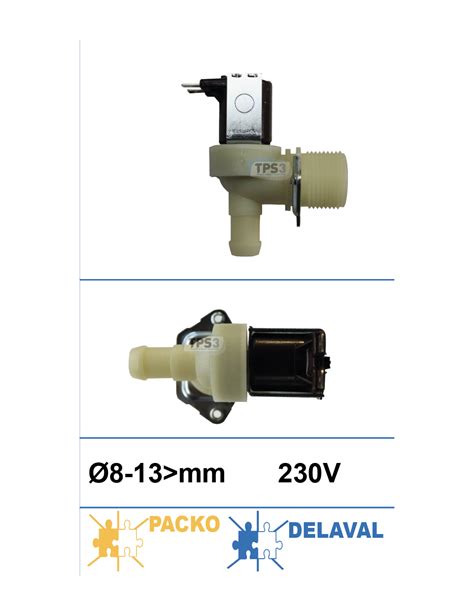 Electrovanne darrivée deau simple coudée Eaton 230V DN 8 13
