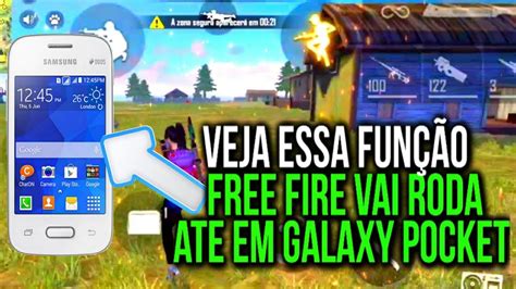 VEJA AGORA COMO RODAR FREE FIRE LISO DO LISO EM QUALQUER CELULA RODA