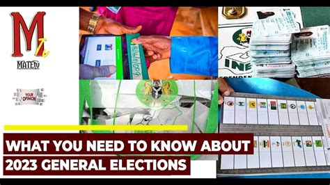 What You Need To Know About 2023 General Elections 105 YouTube
