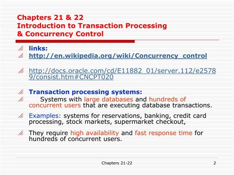 ppt chapter 21 introduction to transaction processing concepts and theory powerpoint