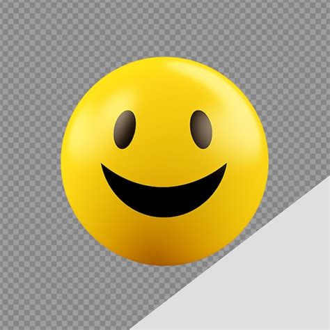 3d эмоджи png изолированы на прозрачном фоне Премиум PSD Файл