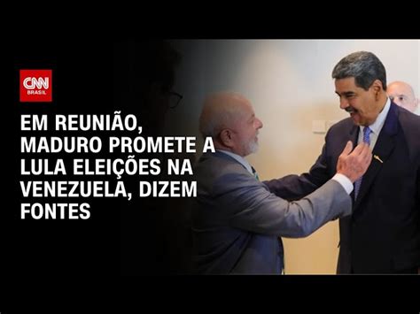 Nicolás Maduro promete a Lula eleições na Venezuela no segundo semestre