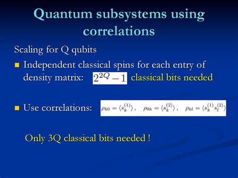 quantum computation with classical bits ppt download