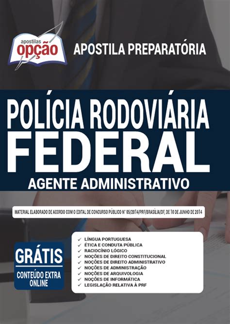 Apostila PRF Agente Administrativo Shopee Brasil