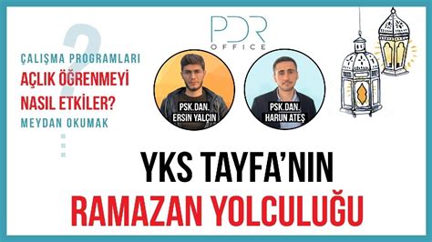 YKS TAYFA NIN RAMAZAN YOLCULUĞU CANLI YAYIN YouTube