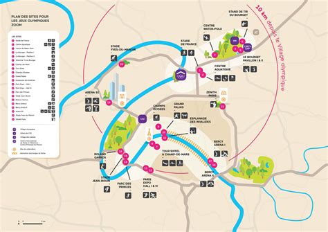 Paris 2024 comme si vous y étiez voici les 36 sites de compétition