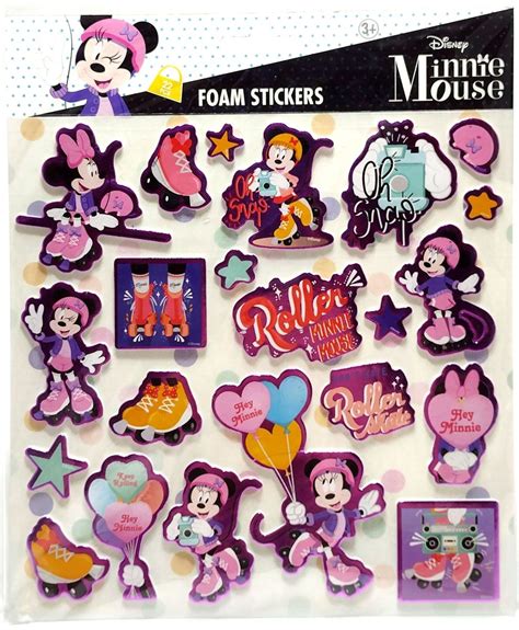 Naklejki Piankowe Disney Myszka Minnie 22 Sztuki W O Sklep EMPIK