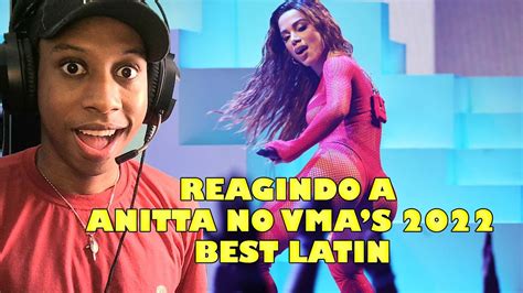 React Anitta Performs Envolver Vmas Rea O Br Youtube