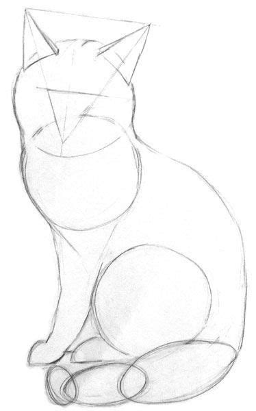 Realistic Pencil Drawing Of A Cat