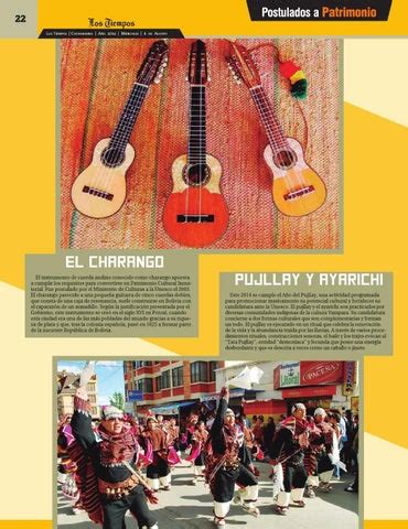 Los10 Patrimonios By Los Tiempos Los Tiempos Issuu