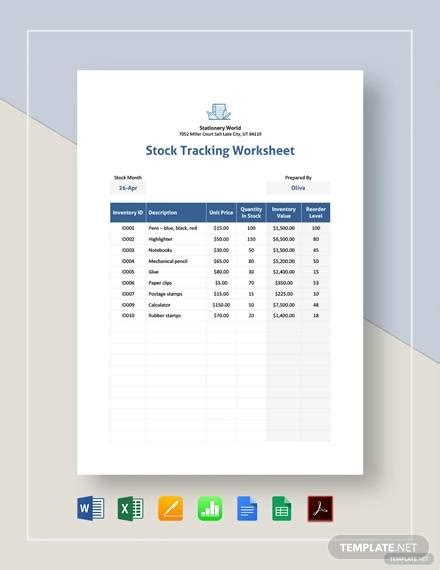 FREE 14 Sample Editable Tracking Sheet Templates In Google Docs