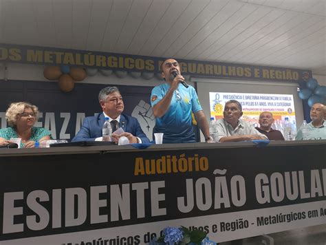 Sindicato Dos Metal Rgicos De Guarulhos Completa Anos Gru Di Rio