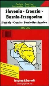 Auto Karta Slovenija Hrvatska Bosna I Hercegovina N A Knjiga Ba