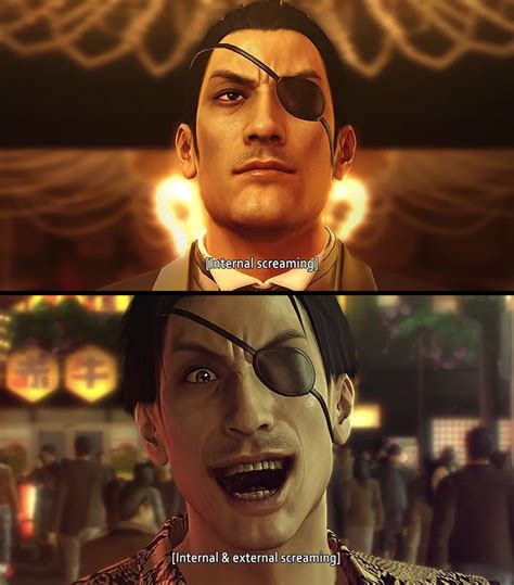 Yakuza Yakuza Anime Red Redemption Yo Momma Reaction Face Meme