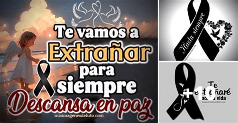 Imágenes de Luto Te Vamos a Extrañar Por Siempre