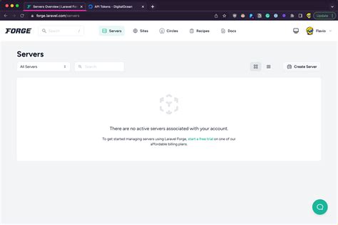 Deploying A Site To Laravel Forge