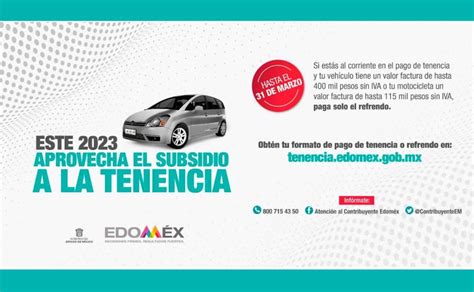 Descuento En Pago De Tenencia Edomex 2025 Koren Mikaela