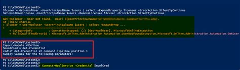 problem with find user in m365 powershell stack overflow