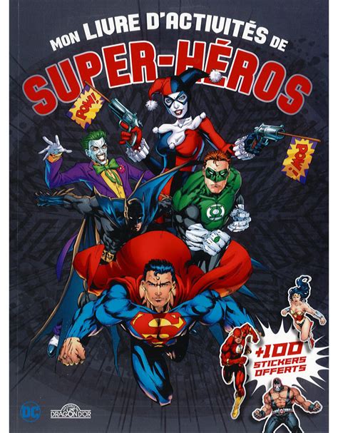 Livre Mon livre d activités super héros