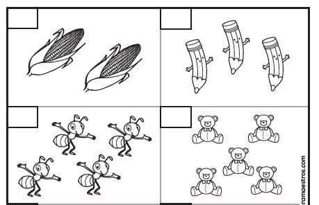 Actividades de conteo para niños pequeños Aprendiendo con Sira