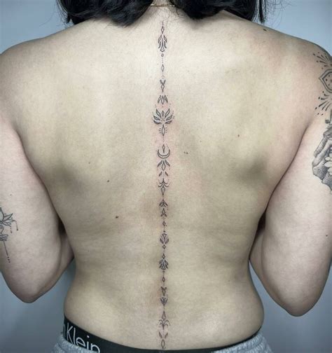 Elegant Spine Tattoo Ideas Over Designs For Men And Women Bored