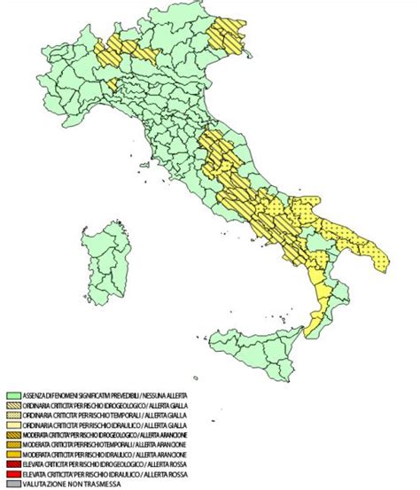 Allerta Meteo Lavviso Della Protezione Civile Venti Forti E