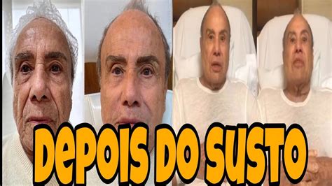 Stenio Garcia recebe alta após quadro de infecção equipe do hospital