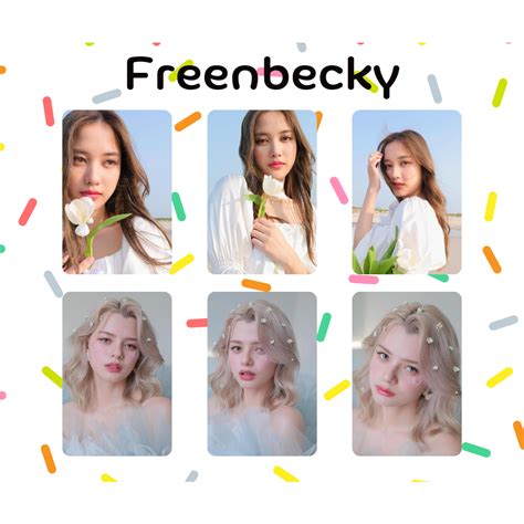 FreenBecky Becky Armstrong Freen Sarocha Kit Photocard Fanmade