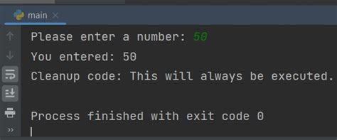 Python While Finally