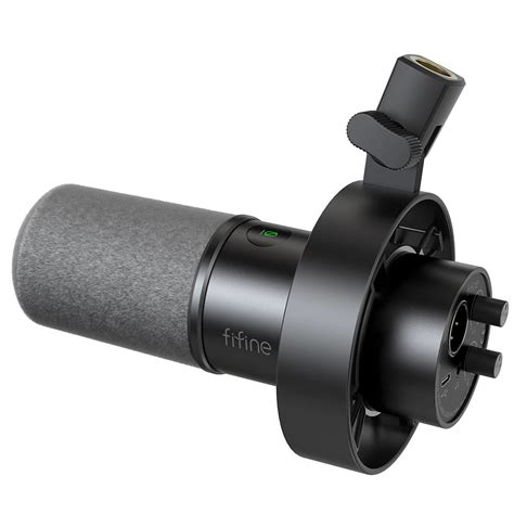 Microfone Dinâmico FIFINE K688 USB XLR