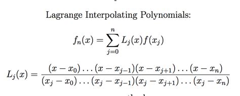 solved use lagrange polynomials to fit a second order