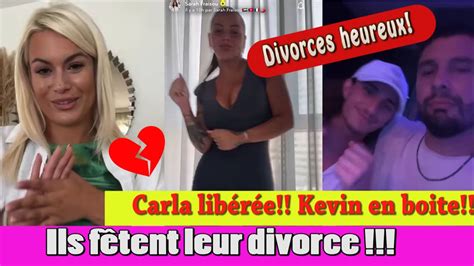 Carla Kevin Et Sarah Fraisou Fetent Leurs Divorces Heureux Et Lib R S