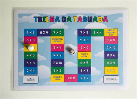 TRILHA DA TABUADA VENDA Ideias E Saberes