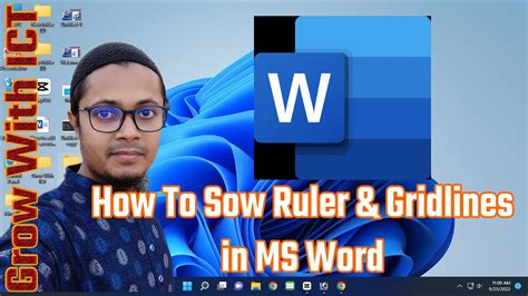 How To Show Ruler Gridlines In Microsoft Word YouTube