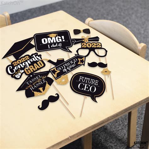 Buy Graduation Photo Booth Props Pack Of Graduation Photo