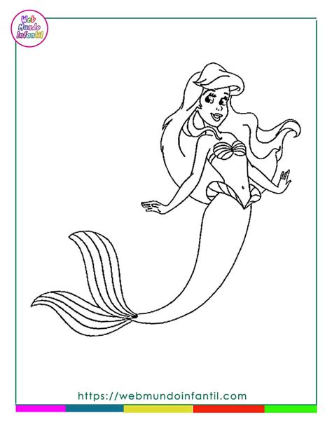 Dibujos Para Colorear De Princesas Disney Para Imprimir