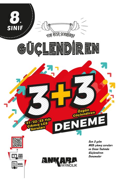 kitabın başkenti ankara yayıncılık 8 Sınıf Güçlendiren 3 3 Deneme 3