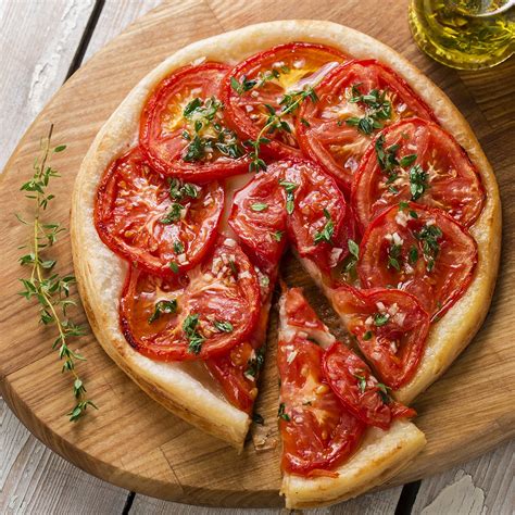 Recette de tarte à la tomate saine et légère Interval