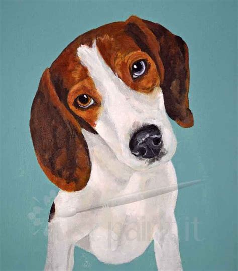 Retrato de perro personalizados en acuarela lápiz o pintura Etsy