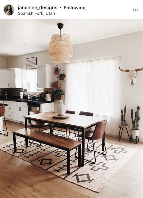 Modern Southwest Desert Aesthetic Kitchen Dining Room Decor Inspo