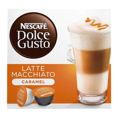 Cápsulas de café Nescafé Dolce Gusto caramel latte macchiato 16 pzas