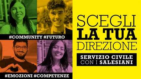 Servizio Civile Con I Salesiani 2024 Pubblicato Il Calendario Dei