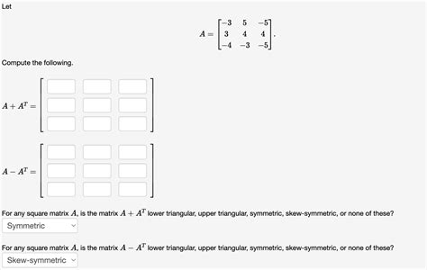 solved leta [ 35 5344 4 3 5]pute the following for any