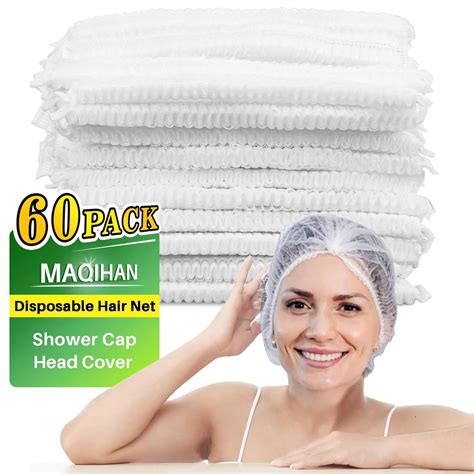 Amazon Maqihan Shower Cap Pcs Disposable Hair Net Non Woven