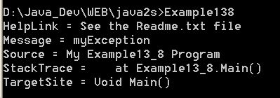 Manually Throw An Exception Exception Throw Language Basics C