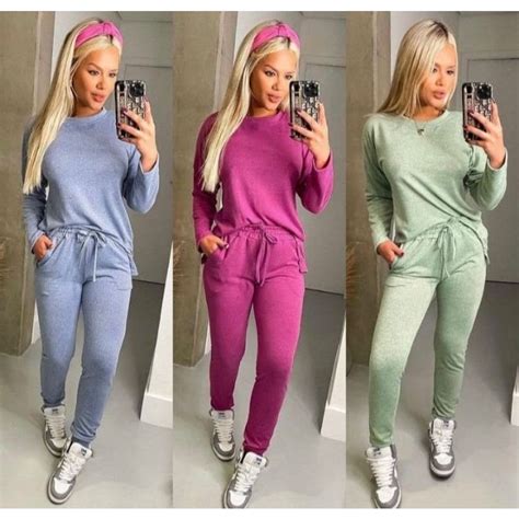 Super PromoçãoConjunto Feminina de Lanzinha calça e Blusa Manga Longa