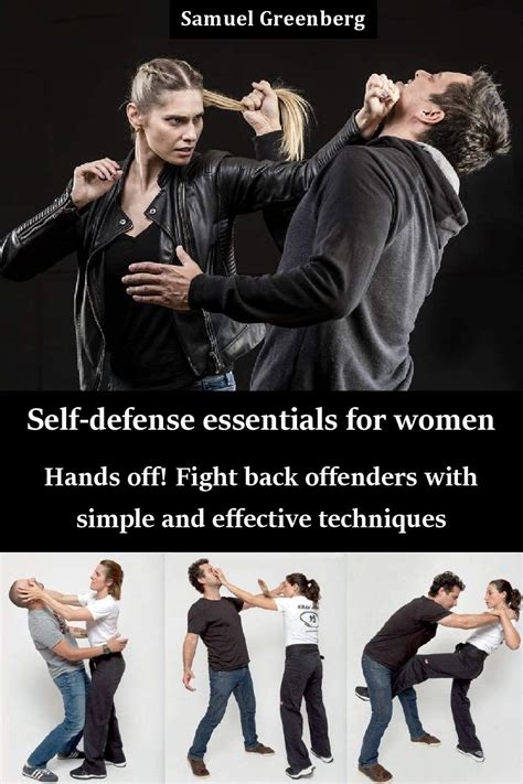 Self Defense Essentials For Women Hands Off Fight Back Offenders With